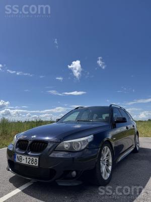 Blue BMW 535 2007 in Bauska, with an engine capacity of 3.00 L and mileage of 495 thousand km for 5500 €, photo  on AUTOMOTO.COM.LV