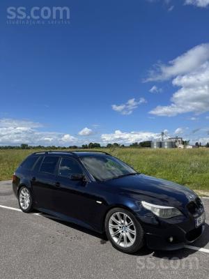 Blue BMW 535 2007 in Bauska, with an engine capacity of 3.00 L and mileage of 495 thousand km for 5500 €, photo 3 on AUTOMOTO.COM.LV
