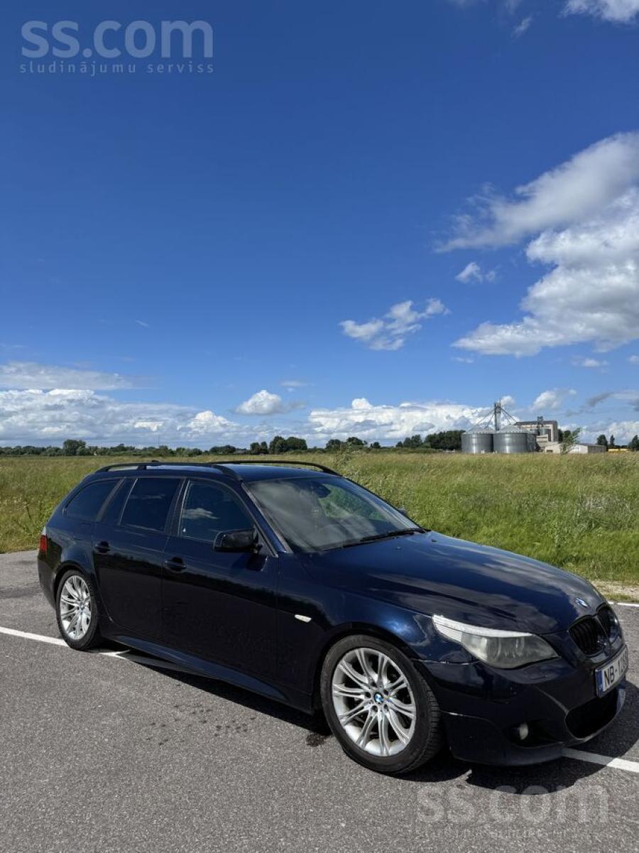 Blue BMW 535 2007 in Bauska, with an engine capacity of 3.00 L and mileage of 495 thousand km for 5500 €, photo 3 on AUTOMOTO.COM.LV