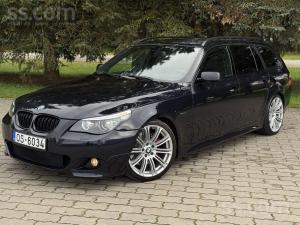 Blue BMW 535 2007 in Jelgava, with an engine capacity of 3.00 L and mileage of 254 thousand km for 9300 €, photo 3 on AUTOMOTO.COM.LV