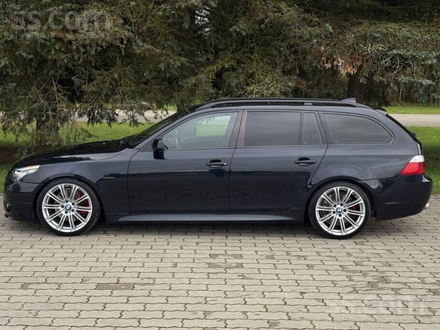Blue BMW 535 2007 in Jelgava, with an engine capacity of 3.00 L and mileage of 254 thousand km for 9300 €, photo 7 on AUTOMOTO.COM.LV