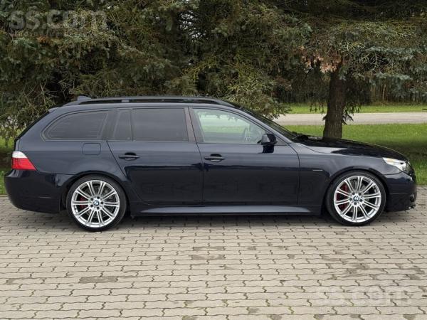 Blue BMW 535 2007 in Jelgava, with an engine capacity of 3.00 L and mileage of 254 thousand km for 9300 €, photo 8 on AUTOMOTO.COM.LV