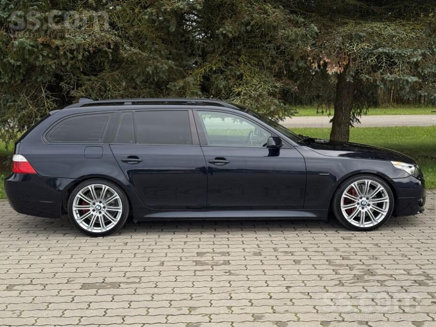 Blue BMW 535 2007 in Jelgava, with an engine capacity of 3.00 L and mileage of 254 thousand km for 9300 €, photo 8 on AUTOMOTO.COM.LV