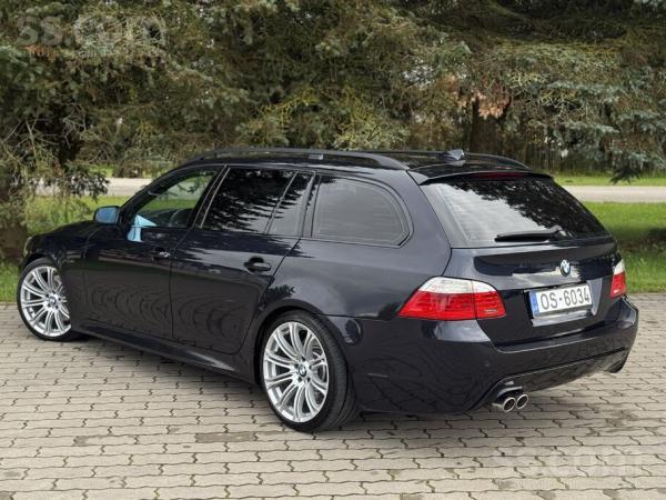 Blue BMW 535 2007 in Jelgava, with an engine capacity of 3.00 L and mileage of 254 thousand km for 9300 €, photo 9 on AUTOMOTO.COM.LV