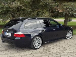 Blue BMW 535 2007 in Jelgava, with an engine capacity of 3.00 L and mileage of 254 thousand km for 9300 €, photo 11 on AUTOMOTO.COM.LV