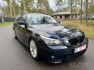 Blue BMW 535 2008 in Riga, with an engine capacity of 3.00 L and mileage of 333 thousand km for 8790 €, photo 2 on AUTOMOTO.COM.LV