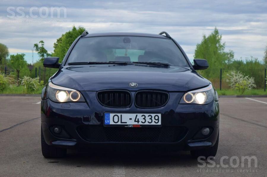 Blue BMW 535 2008 in Jelgava, with an engine capacity of 3.00 L and mileage of 432 thousand km for 6590 €, photo 1 on AUTOMOTO.COM.LV