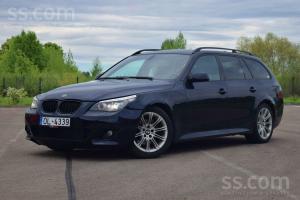 Blue BMW 535 2008 in Jelgava, with an engine capacity of 3.00 L and mileage of 432 thousand km for 6590 €, photo 3 on AUTOMOTO.COM.LV