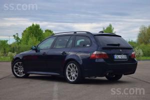 Blue BMW 535 2008 in Jelgava, with an engine capacity of 3.00 L and mileage of 432 thousand km for 6590 €, photo 6 on AUTOMOTO.COM.LV