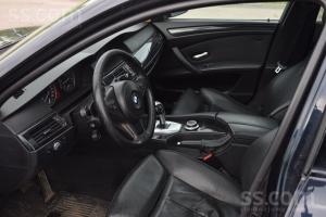 Blue BMW 535 2008 in Jelgava, with an engine capacity of 3.00 L and mileage of 432 thousand km for 6590 €, photo 8 on AUTOMOTO.COM.LV