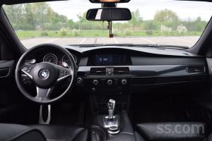 Blue BMW 535 2008 in Jelgava, with an engine capacity of 3.00 L and mileage of 432 thousand km for 6590 €, photo 11 on AUTOMOTO.COM.LV