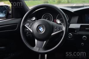 Blue BMW 535 2008 in Jelgava, with an engine capacity of 3.00 L and mileage of 432 thousand km for 6590 €, photo 12 on AUTOMOTO.COM.LV