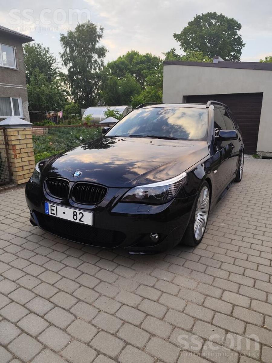 Blue BMW 535 2008 in Ventspils, with an engine capacity of 3.50 L and mileage of 460 thousand km for 10000 €, photo 1 on AUTOMOTO.COM.LV