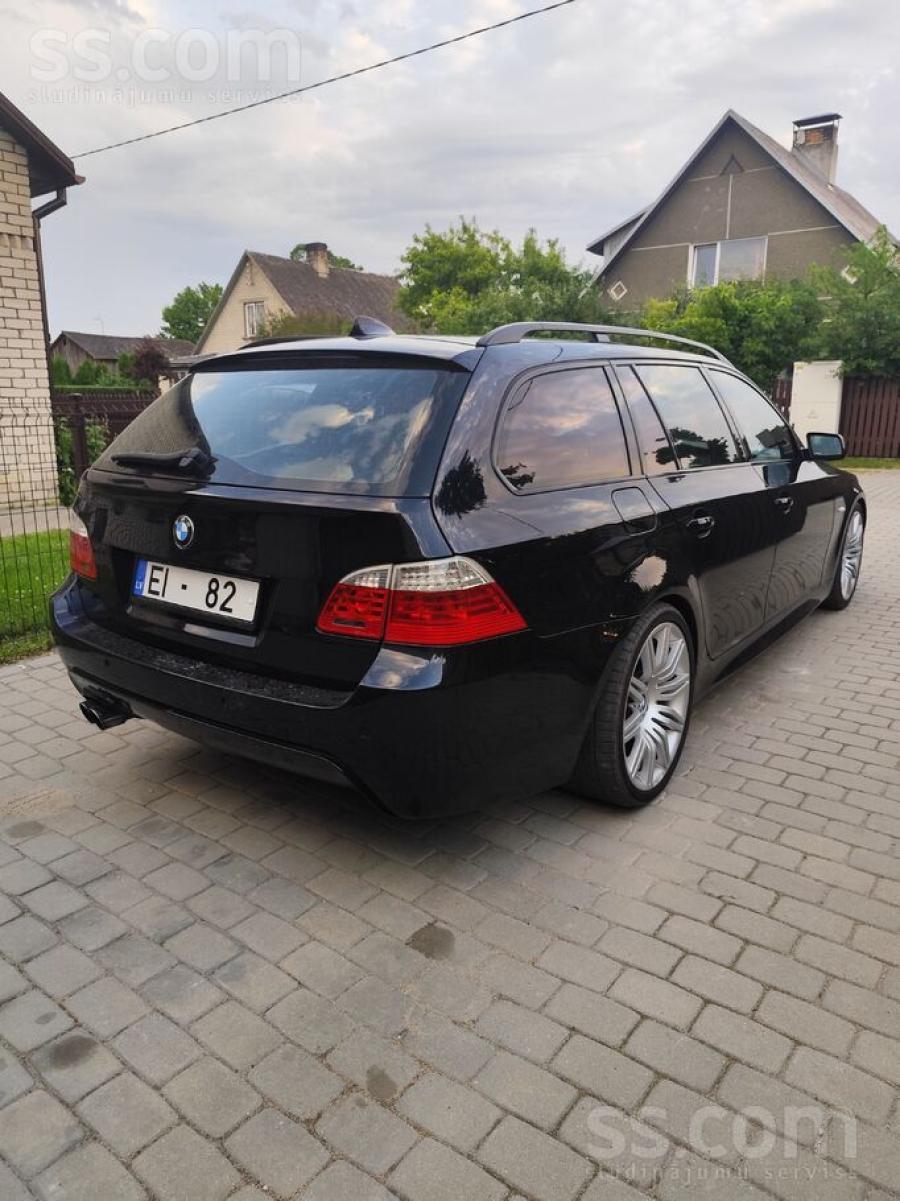Blue BMW 535 2008 in Ventspils, with an engine capacity of 3.50 L and mileage of 460 thousand km for 10000 €, photo 4 on AUTOMOTO.COM.LV