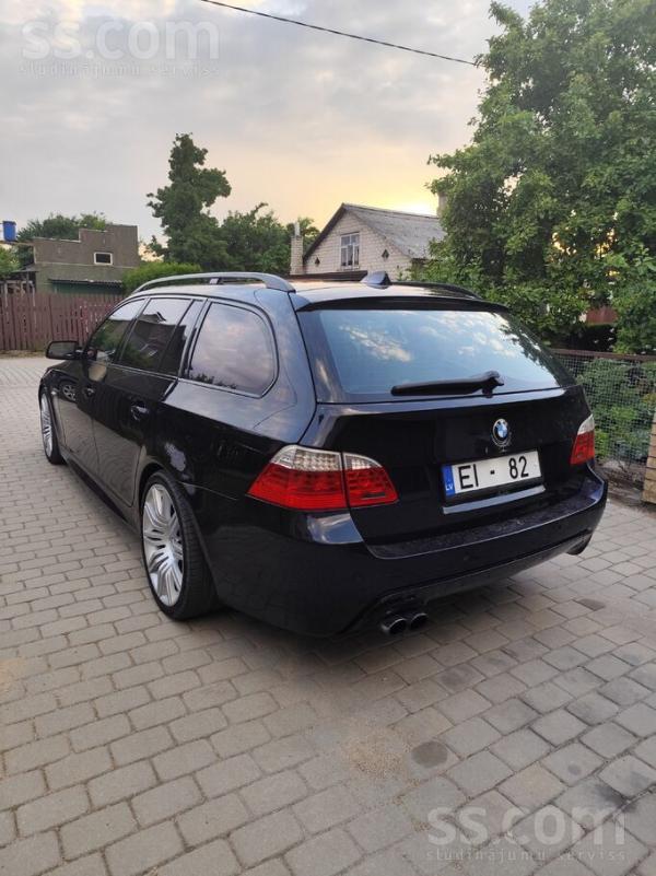 Blue BMW 535 2008 in Ventspils, with an engine capacity of 3.50 L and mileage of 460 thousand km for 10000 €, photo 4 on AUTOMOTO.COM.LV