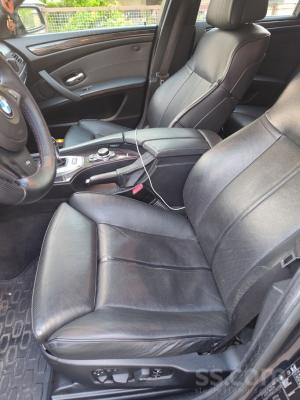 Blue BMW 535 2008 in Ventspils, with an engine capacity of 3.50 L and mileage of 460 thousand km for 10000 €, photo 8 on AUTOMOTO.COM.LV