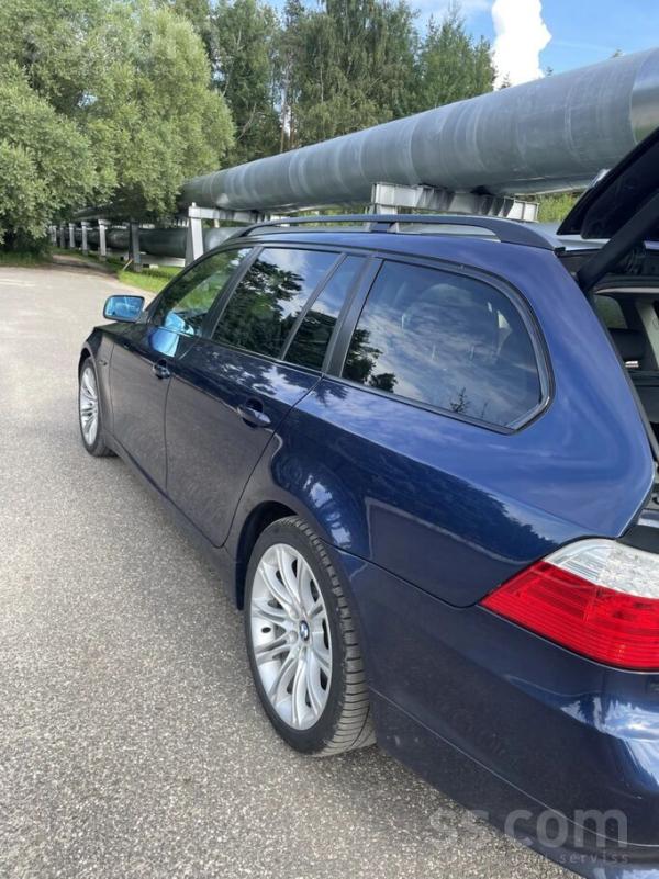 Blue BMW 535 2008 in Riga, with an engine capacity of 3.00 L and mileage of 410 thousand km for 6200 €, photo 2 on AUTOMOTO.COM.LV