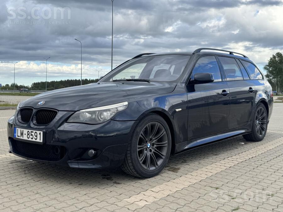 Синий БМВ 535 2009 в Рига, объемом двигателя 3.00 л и пробегом 425 тыс. км за 7500 €, фото 1 на AUTOMOTO.COM.LV