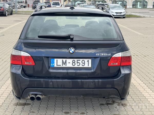 Синий БМВ 535 2009 в Рига, объемом двигателя 3.00 л и пробегом 425 тыс. км за 7500 €, фото 6 на AUTOMOTO.COM.LV