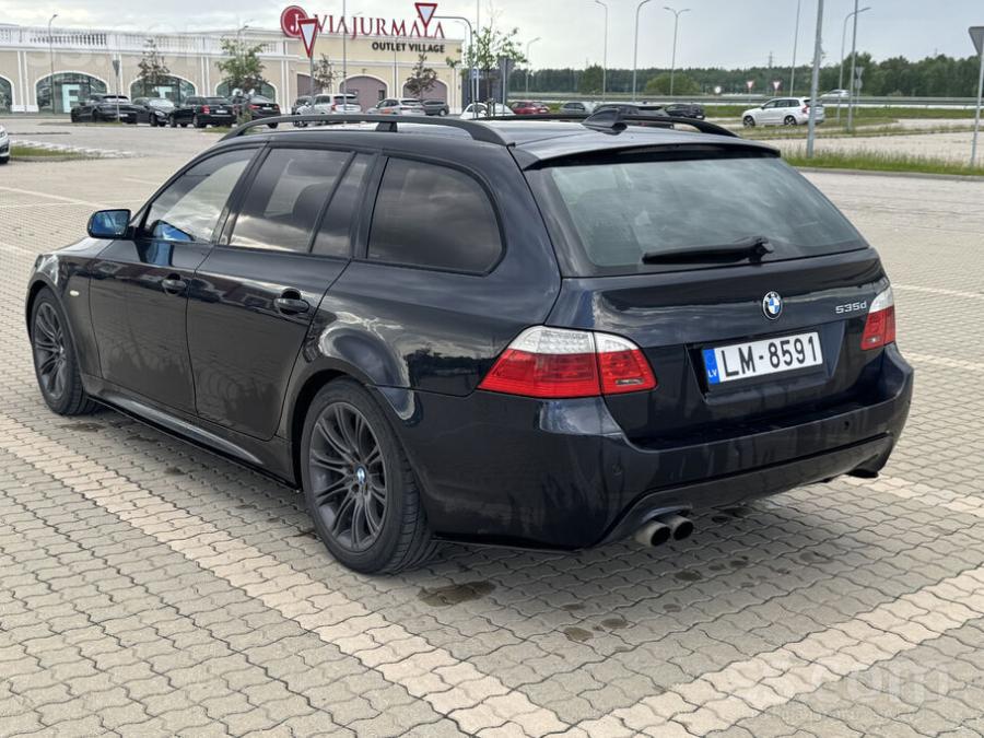 Синий БМВ 535 2009 в Рига, объемом двигателя 3.00 л и пробегом 425 тыс. км за 7500 €, фото 8 на AUTOMOTO.COM.LV