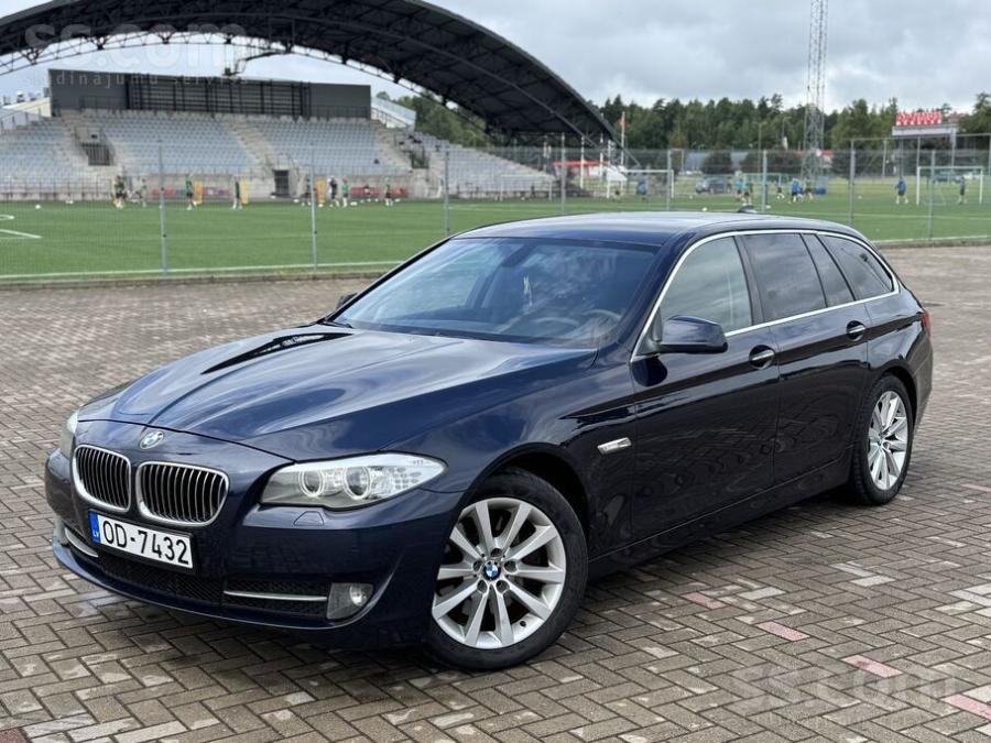 Blue BMW 535 2010 in Valmiera, with an engine capacity of 3.00 L and mileage of 411 thousand km for 6590 €, photo 2 on AUTOMOTO.COM.LV