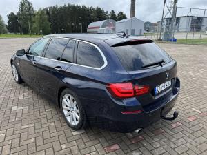 Blue BMW 535 2010 in Valmiera, with an engine capacity of 3.00 L and mileage of 411 thousand km for 6590 €, photo 8 on AUTOMOTO.COM.LV