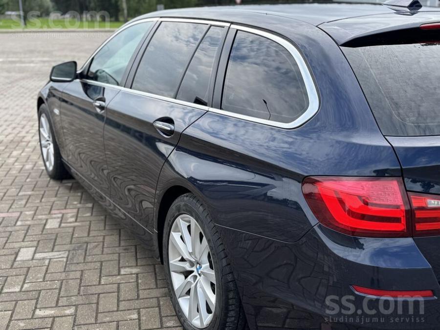 Blue BMW 535 2010 in Valmiera, with an engine capacity of 3.00 L and mileage of 411 thousand km for 6590 €, photo 9 on AUTOMOTO.COM.LV