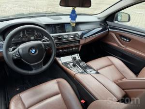 Blue BMW 535 2010 in Valmiera, with an engine capacity of 3.00 L and mileage of 411 thousand km for 6590 €, photo 13 on AUTOMOTO.COM.LV
