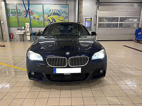 Blue BMW 535 2010 in Vilnius, with an engine capacity of 3.00 L and mileage of 362 thousand km for 8900 €, photo 4 on AUTOMOTO.COM.LV