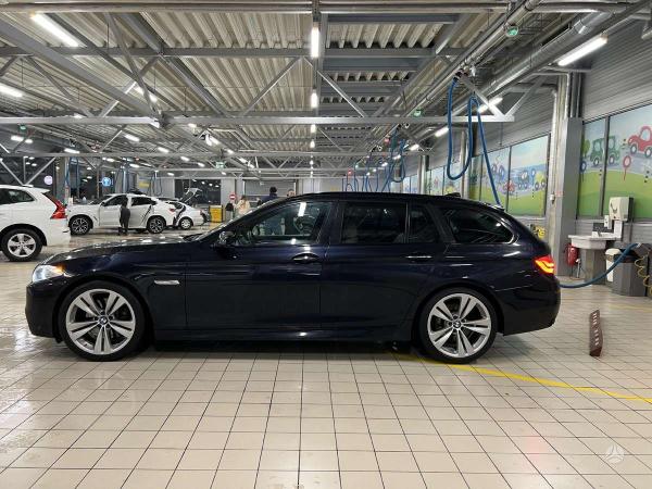 Blue BMW 535 2010 in Vilnius, with an engine capacity of 3.00 L and mileage of 362 thousand km for 8900 €, photo 7 on AUTOMOTO.COM.LV