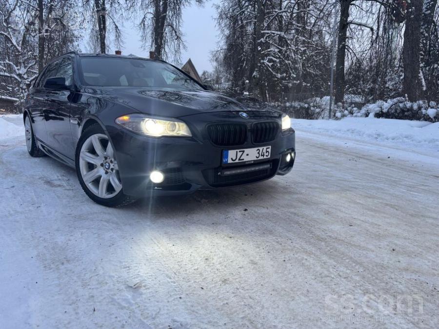 Blue BMW 535 2011 in Aluksne, with an engine capacity of 3.00 L and mileage of 0 thousand km for 8500 €, photo 1 on AUTOMOTO.COM.LV