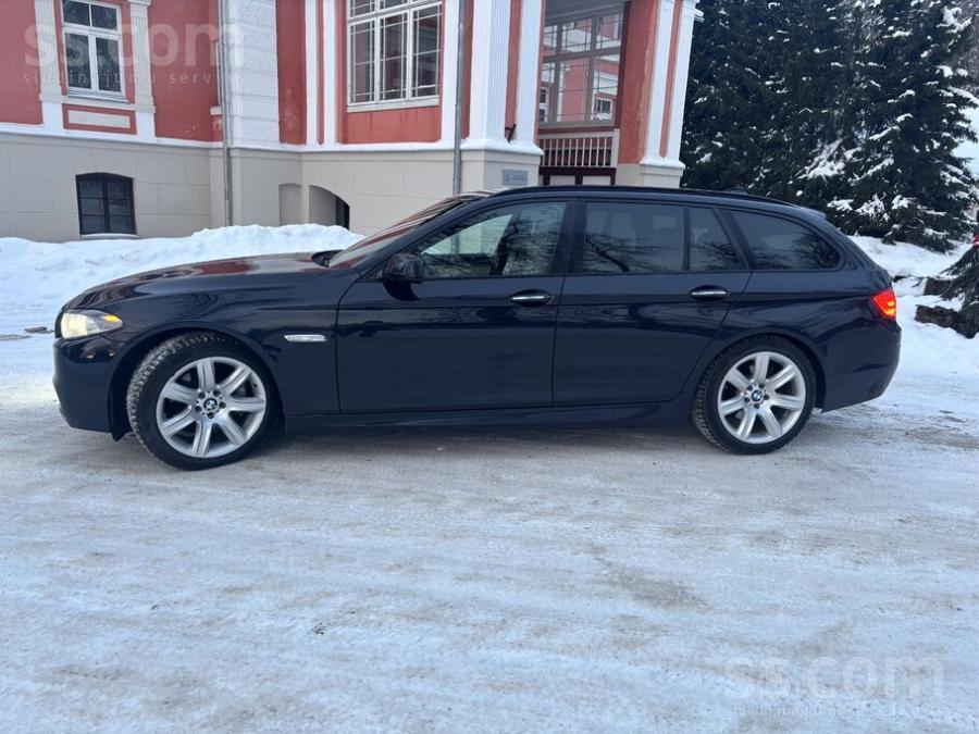 Blue BMW 535 2011 in Aluksne, with an engine capacity of 3.00 L and mileage of 0 thousand km for 8500 €, photo 3 on AUTOMOTO.COM.LV