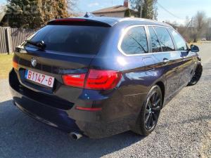 Blue BMW 535 2011 in Riga, with an engine capacity of 3.00 L and mileage of 300 thousand km for 7490 €, photo 4 on AUTOMOTO.COM.LV