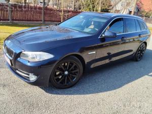 Blue BMW 535 2011 in Riga, with an engine capacity of 3.00 L and mileage of 300 thousand km for 7490 €, photo 6 on AUTOMOTO.COM.LV