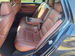 Blue BMW 535 2011 in Riga, with an engine capacity of 3.00 L and mileage of 300 thousand km for 7490 €, photo 14 on AUTOMOTO.COM.LV