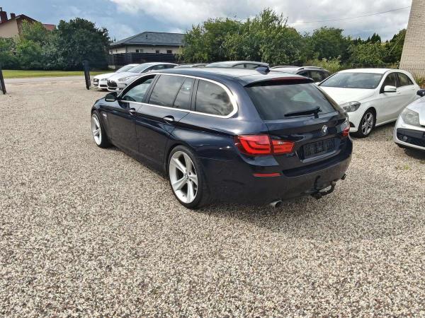 Blue BMW 535 2011 in Vilnius, with an engine capacity of 2.99 L and mileage of 319 thousand km for 7950 €, photo 6 on AUTOMOTO.COM.LV