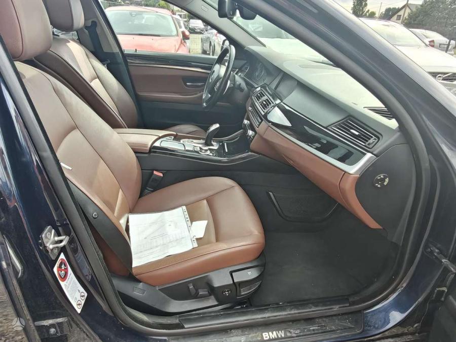 Blue BMW 535 2011 in Vilnius, with an engine capacity of 2.99 L and mileage of 319 thousand km for 7950 €, photo 10 on AUTOMOTO.COM.LV