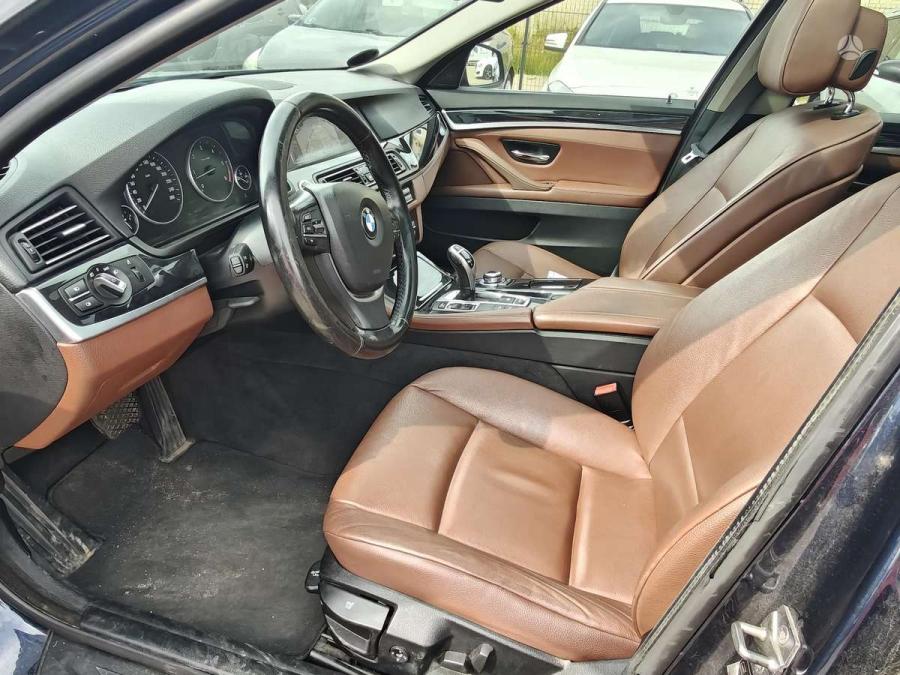 Blue BMW 535 2011 in Vilnius, with an engine capacity of 2.99 L and mileage of 319 thousand km for 7950 €, photo 11 on AUTOMOTO.COM.LV
