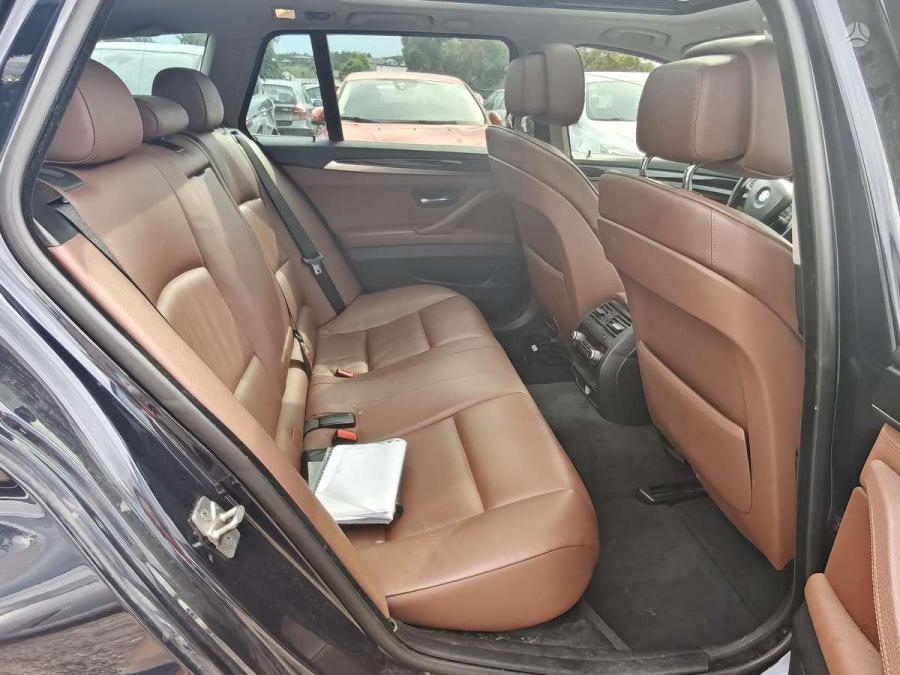 Blue BMW 535 2011 in Vilnius, with an engine capacity of 2.99 L and mileage of 319 thousand km for 7950 €, photo 14 on AUTOMOTO.COM.LV