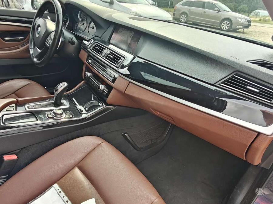 Blue BMW 535 2011 in Vilnius, with an engine capacity of 2.99 L and mileage of 319 thousand km for 7950 €, photo 15 on AUTOMOTO.COM.LV