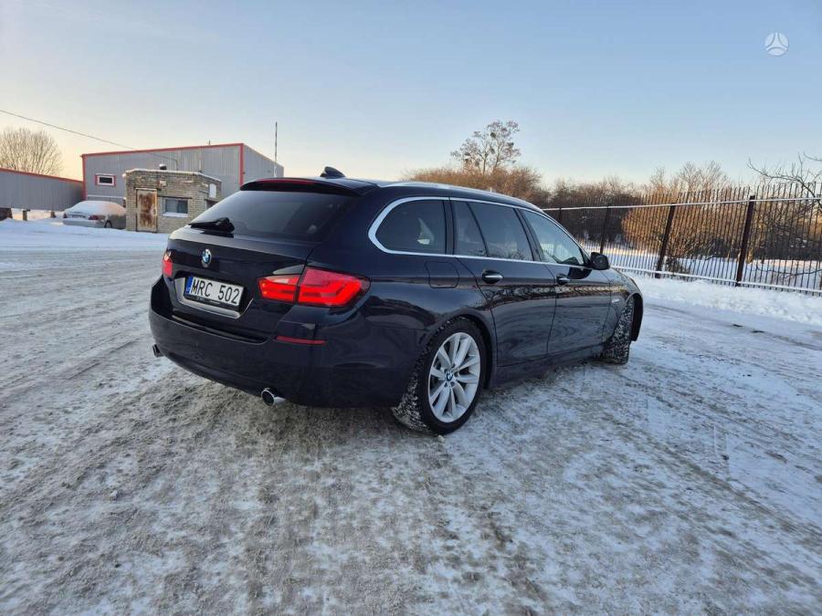 Blue BMW 535 2012 in Kaunas, with an engine capacity of 2.99 L and mileage of 276 thousand km for 8450 €, photo 3 on AUTOMOTO.COM.LV