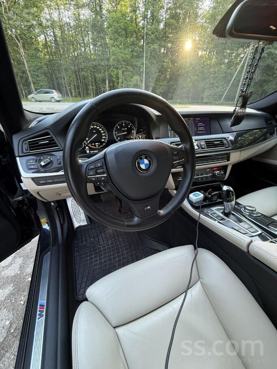 Zils BMW 535 2012 Liepāja, ar dzinēja tilpumu 3.00 L un nobraukumu 264 tūkst. km par 10500 €, foto 6 vietnē AUTOMOTO.COM.LV