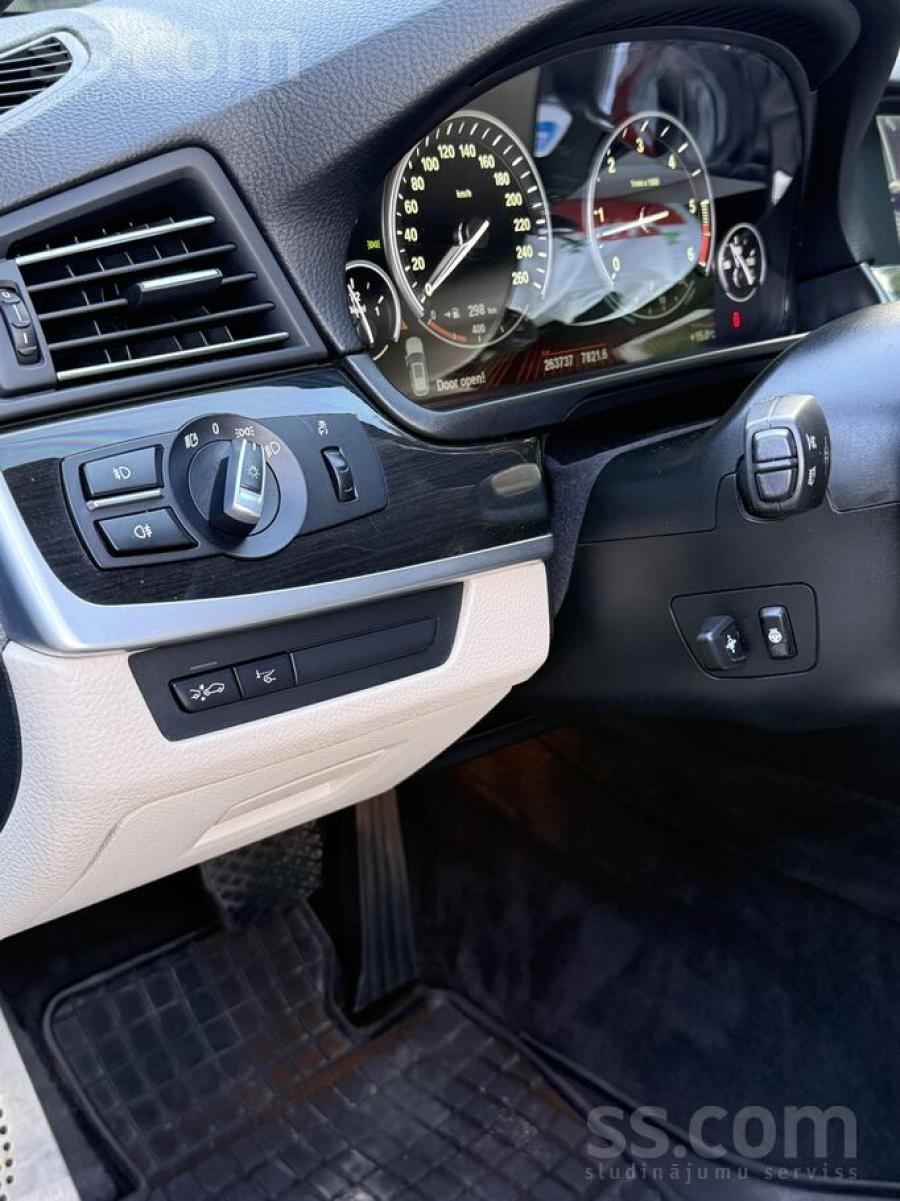 Zils BMW 535 2012 Liepāja, ar dzinēja tilpumu 3.00 L un nobraukumu 264 tūkst. km par 10500 €, foto 12 vietnē AUTOMOTO.COM.LV