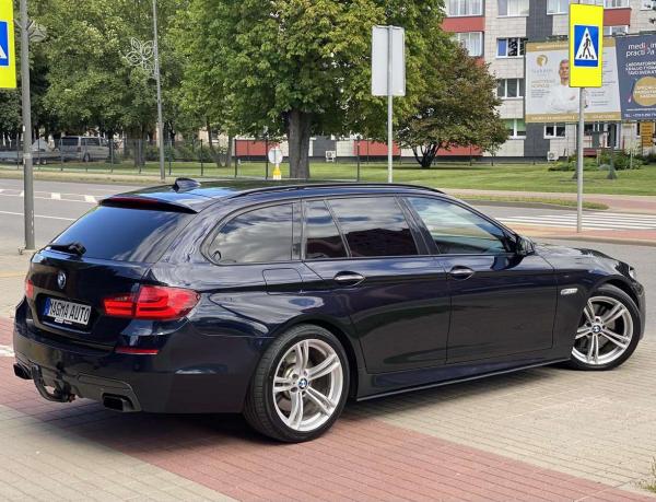 Blue BMW 535 2012 in Marijampole, with an engine capacity of 2.99 L and mileage of 363 thousand km for 7950 €, photo 5 on AUTOMOTO.COM.LV