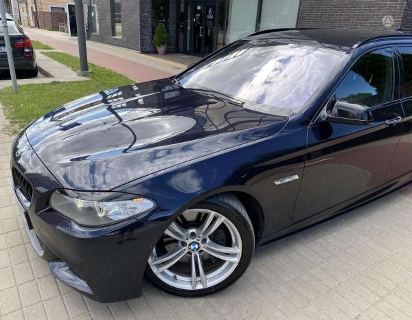 Blue BMW 535 2012 in Marijampole, with an engine capacity of 2.99 L and mileage of 363 thousand km for 7950 €, photo 7 on AUTOMOTO.COM.LV