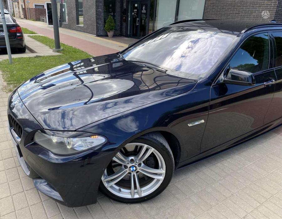 Blue BMW 535 2012 in Marijampole, with an engine capacity of 2.99 L and mileage of 363 thousand km for 7950 €, photo 8 on AUTOMOTO.COM.LV