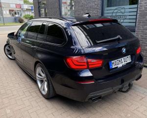 Blue BMW 535 2012 in Marijampole, with an engine capacity of 2.99 L and mileage of 363 thousand km for 7950 €, photo 13 on AUTOMOTO.COM.LV