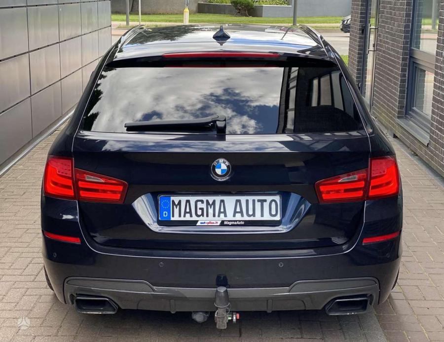Blue BMW 535 2012 in Marijampole, with an engine capacity of 2.99 L and mileage of 363 thousand km for 7950 €, photo 15 on AUTOMOTO.COM.LV