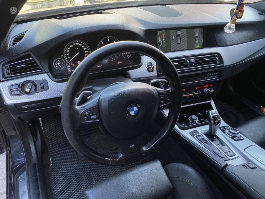 Blue BMW 535 2012 in Marijampole, with an engine capacity of 2.99 L and mileage of 363 thousand km for 7950 €, photo 22 on AUTOMOTO.COM.LV