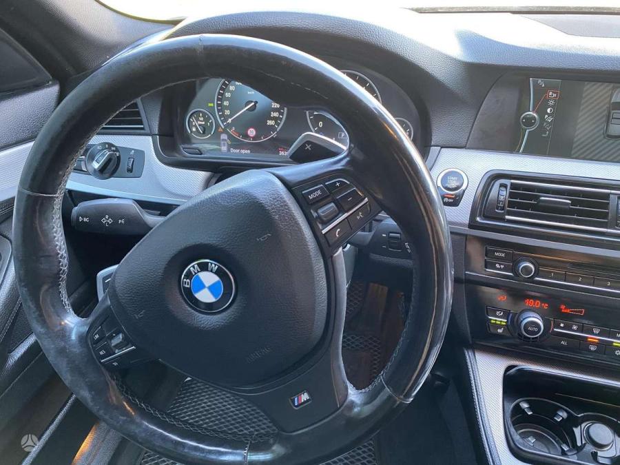 Blue BMW 535 2012 in Marijampole, with an engine capacity of 2.99 L and mileage of 363 thousand km for 7950 €, photo 24 on AUTOMOTO.COM.LV